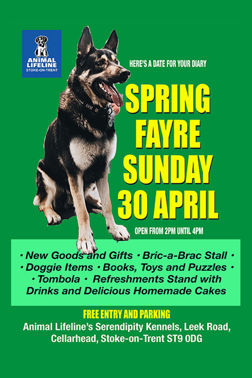 SPRING FAYRE 2023 POSTER | Animal Lifeline